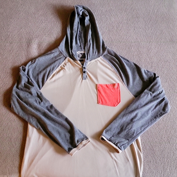 Volcom | Shirts | Volcom Long Sleeve Surfer Hoodie Thin | Poshmark